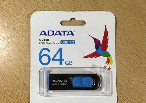 Быстрая adata 64GB / USB 3.2
