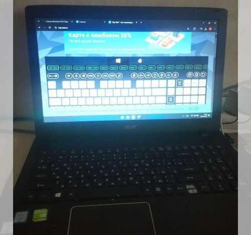 Ноутбук Acer travelmate p259-mg