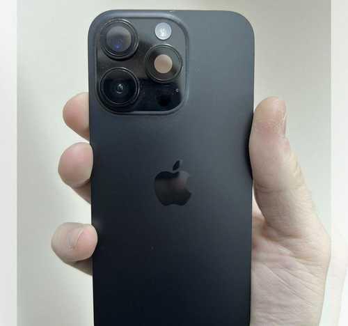 Крышка iPhone 16 Pro Оригинал Черный