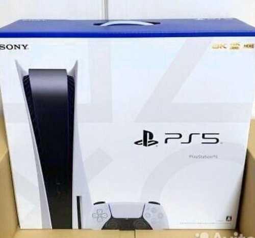 Sony playstation 5 ps5 с дисководом 2 джойстика