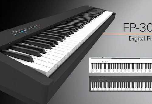 Roland FP-30х BK, WE Цифровое пианино