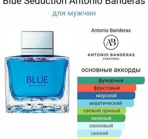 Antonio Banderas blue seduction