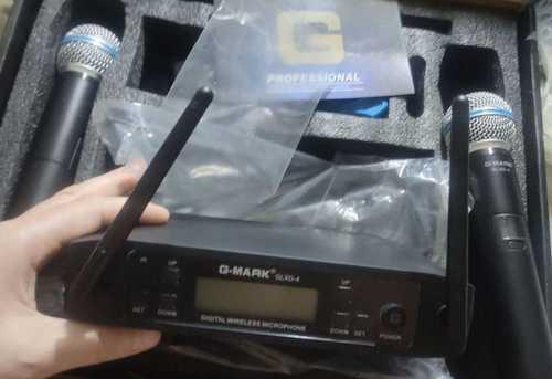 Радиомикрофоны G-mark (два на базе)