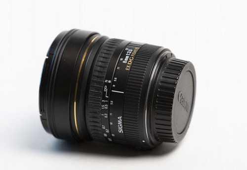 Sigma AF 8mm f/3.5 EX DG Fisheye для Canon