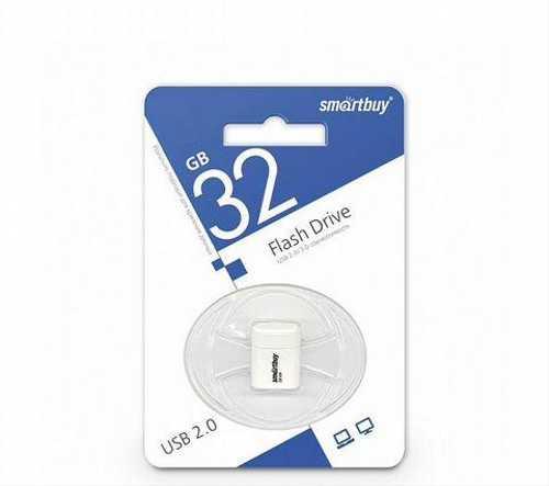 Флешка USB2.0 32Gb SmartBuy Lara white