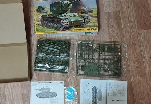 Сборная модель "Звезда" тяжёлый танк кв2 1/35