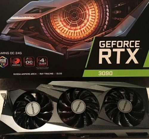 Видеокарта Gigabyte GeForce RTX 3090 Gaming OC 24G