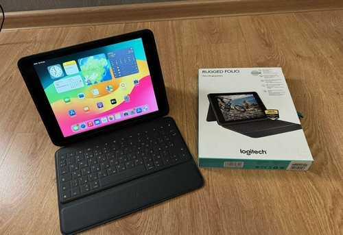 Клавиатура Logitech rugged Folio 10,2”