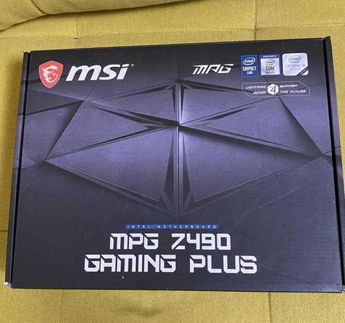 Материнская плата Msi mpg z490 gaming plus