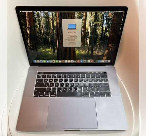 Apple macbook pro 15 i7/16/512Gb A1990