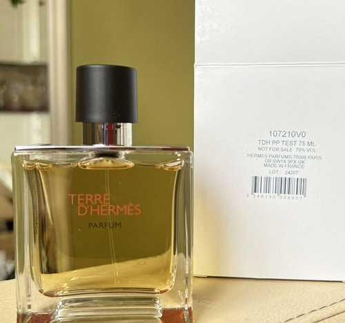 Terre d hermes parfum 75 мл