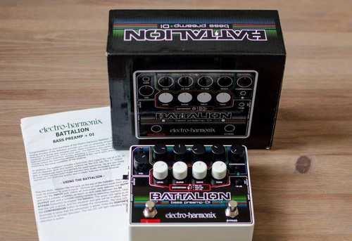 Electro-Harmonix (EHX) Battalion bass preamp