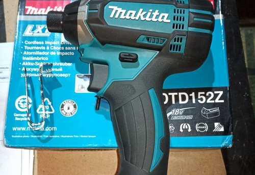 Винтоверт аккумуляторный импакт Makita dtd152z