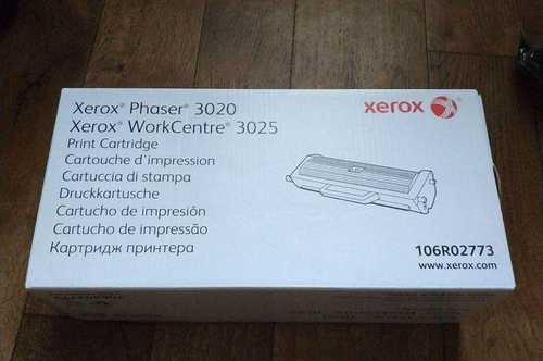 Картридж лазерный xerox (106R02773)