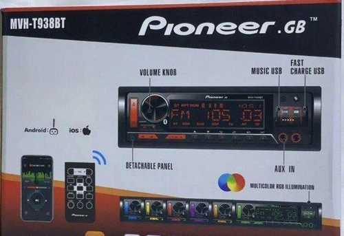 Автомагнитола Pioneer- MVH-938BT/Bluetooth
