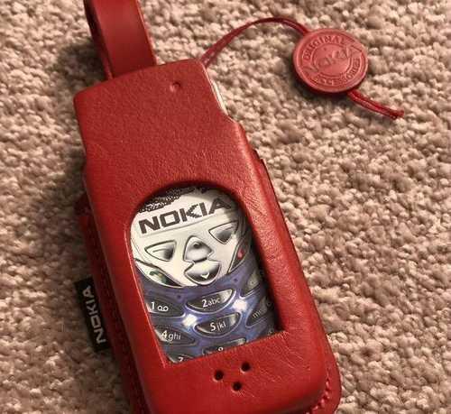 Чехол для Nokia 8310 кожа оригинал