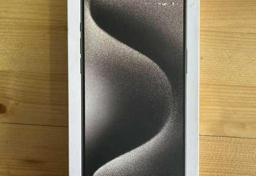 Коробка от iPhone 15 pro max Natural Titanium