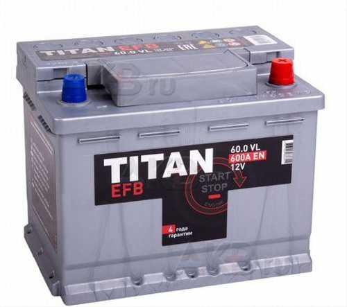 Аккумулятор titan efb