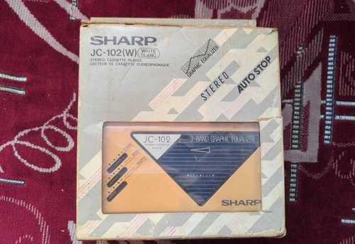 Кассетный Плеер - Sharp JC-102 - Новый