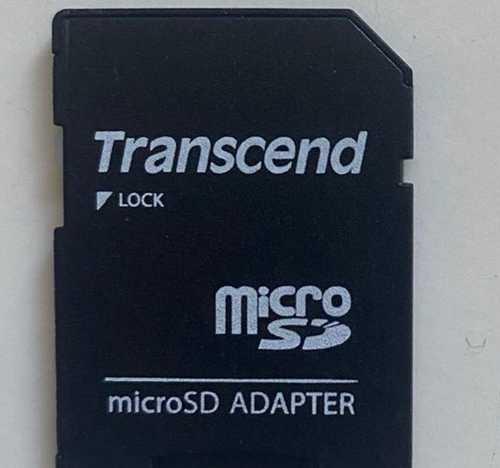 Карта памяти microsd 64gb transcend