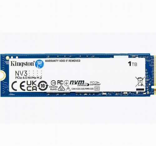 SSD M2 Kingston PCIe 4.0 x4 1TB новый