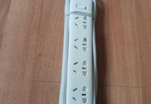 Удлинитель Xiomi Mi Power Strip 5 с пеходником EC