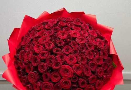 Букет из красные розы