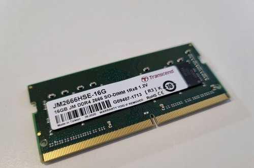 Оперативная память Transcend SO-dimm DDR4 16Gb