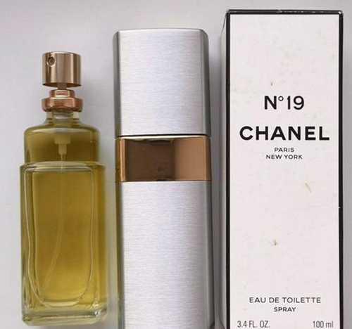 Chanel но 19 edt 100 мл винтаж 2000