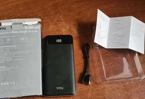 Аккумулятор TFN PowerStation 10000 mAh LCD Black