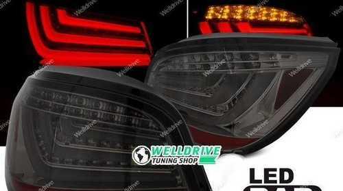 Фонари задние Bmw E60 LCI 07-10 Led тонированные