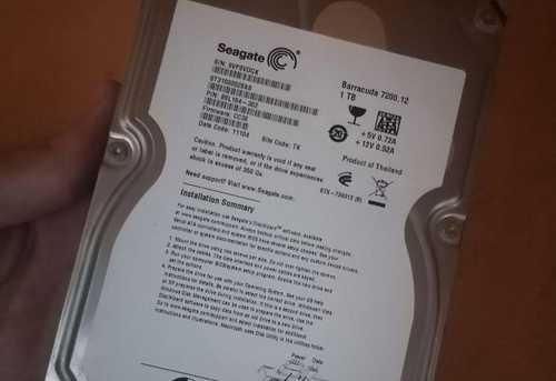 Жёсткий диск seagate barracuda 1 tb | Festima.Ru - Мониторинг объявлений