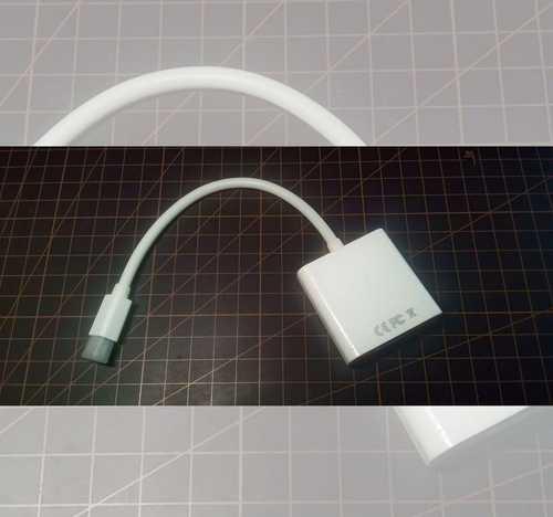 Переходник apple mini displayport – VGA adaptеr