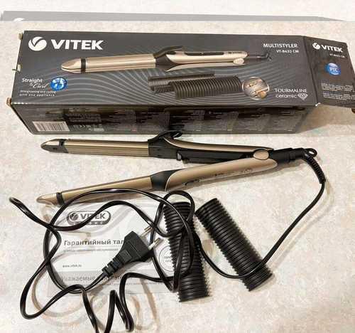 Плойка для волос и выпрямитель Vitek VT 8432 см