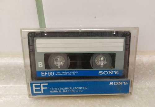Аудиокассета sony ef 90