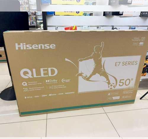 Телевизор Hisense 50E7NQ 4K qled