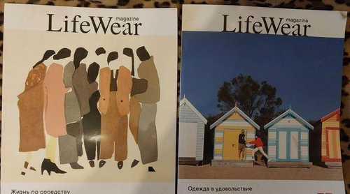 Двуязычный журнал Lifewear magazine (Uniqlo)