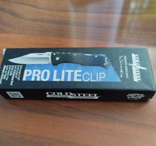 Нож cold steel Pro Lite clip