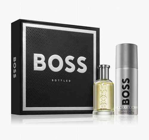 Мужской парфюмерный набор Hugo Boss boss Bottled