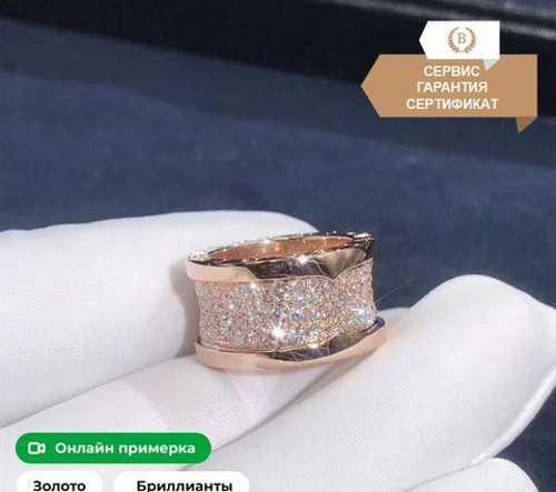 Булгари кольцо B.zero 2.24ct