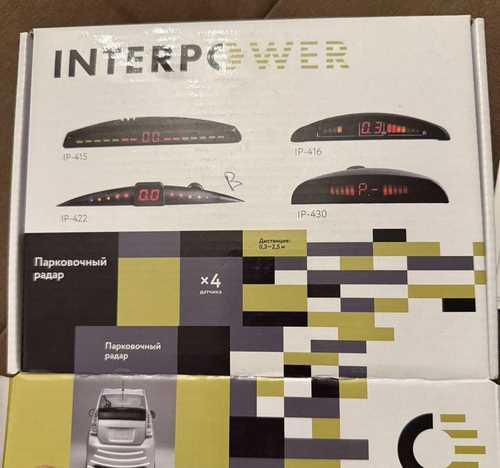Interpower парковочный радар 4 датчика