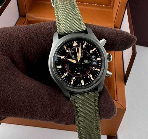 Мужские часы iwc topgun mint green