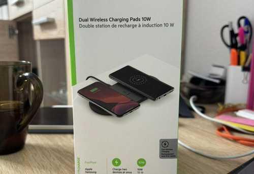 Беспроводная зарядка belkin duo 10w