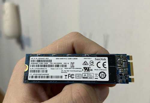 Ssd m2 sandisk 128гб