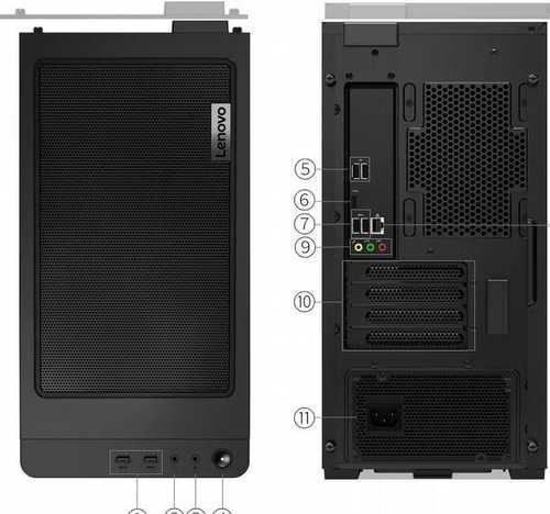 Новые Lenovo Legion T5 26AMR5 Ryzen 7 RTX 3060 Ti