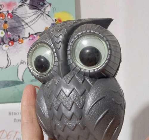 Игрушка сова СССР