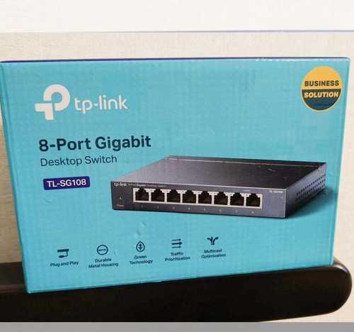 Коммутатор TP-link TL-SG108