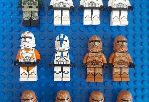 Минифигурки Lego Star Wars. Клоны 2-й фазы брони