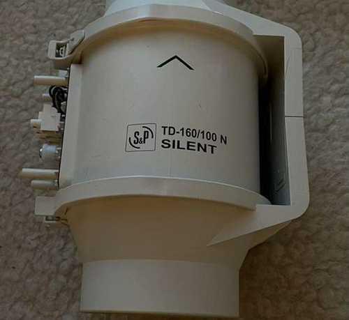 Канальный вентилятор td 160/100 n silent