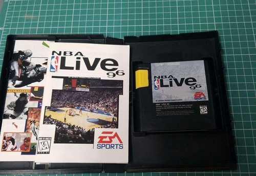 Картридж Sega NBA live 96 оригинал полный комплект
